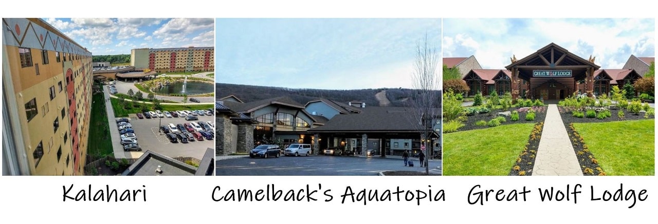 Poconos Waterpark Comparison Guide Kalahari Versus Aquatopia Great