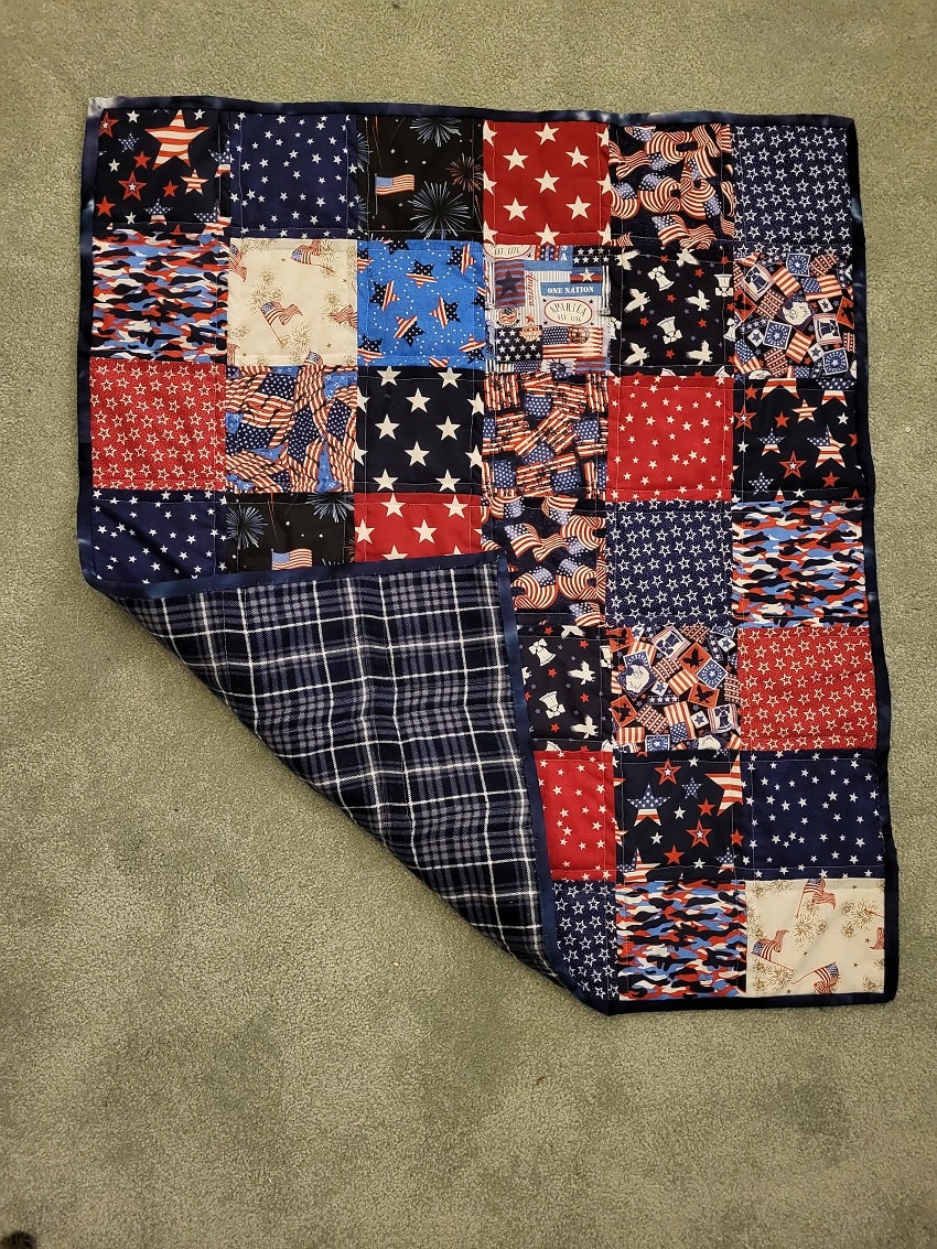 Gracie Flag Quilt 2022-min – The Parenthood Adventures!